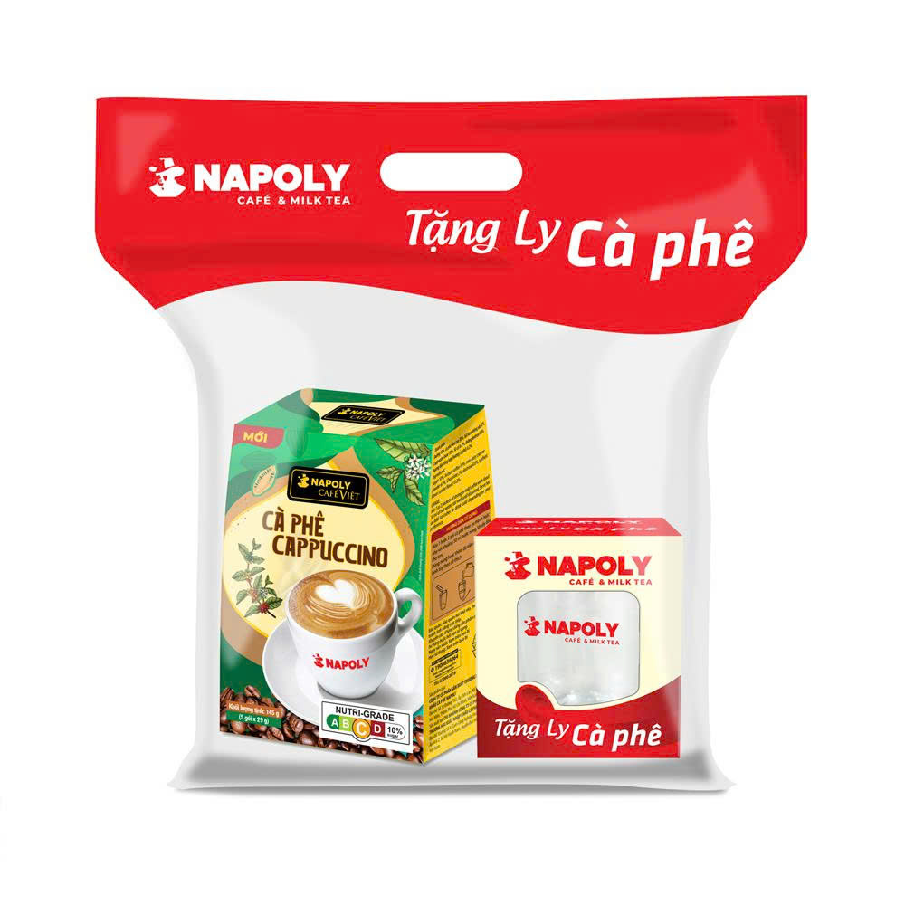 Tặng Ly Cà Phê Cao Cấp Khi Mua 1 Hộp Hoặc Bịch Cà Phê Napoly Trên Shopee